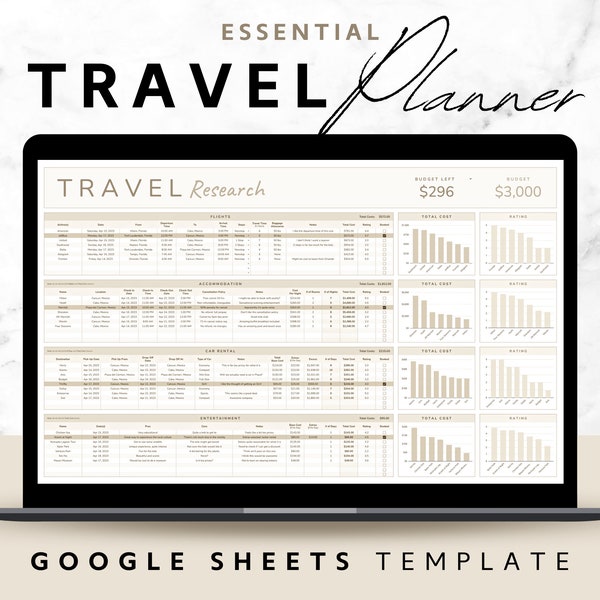 Travel Planner - Etsy