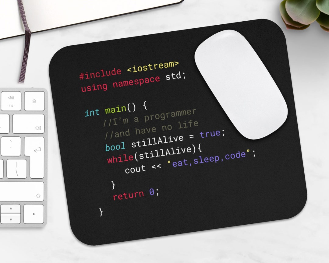 C Program Mouse Pad Coding Computer Science Programmer Software