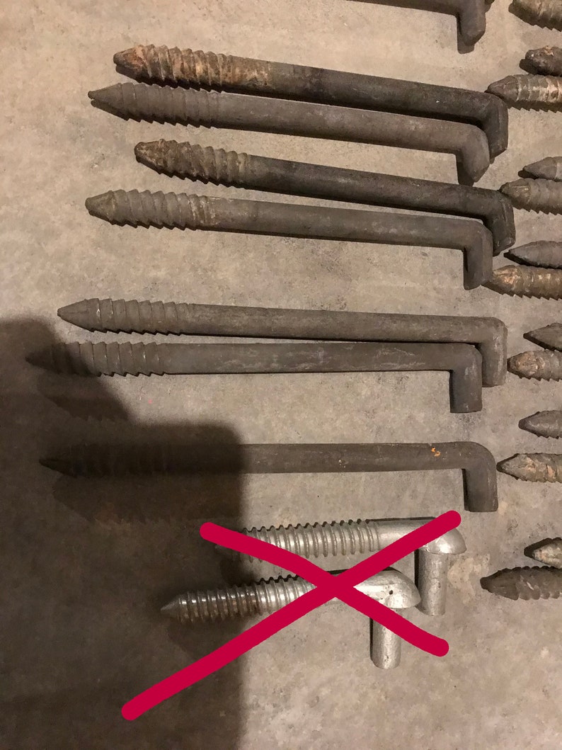 Vintage Telephone/utility Pole Metal Climbing Step Spikes - Etsy