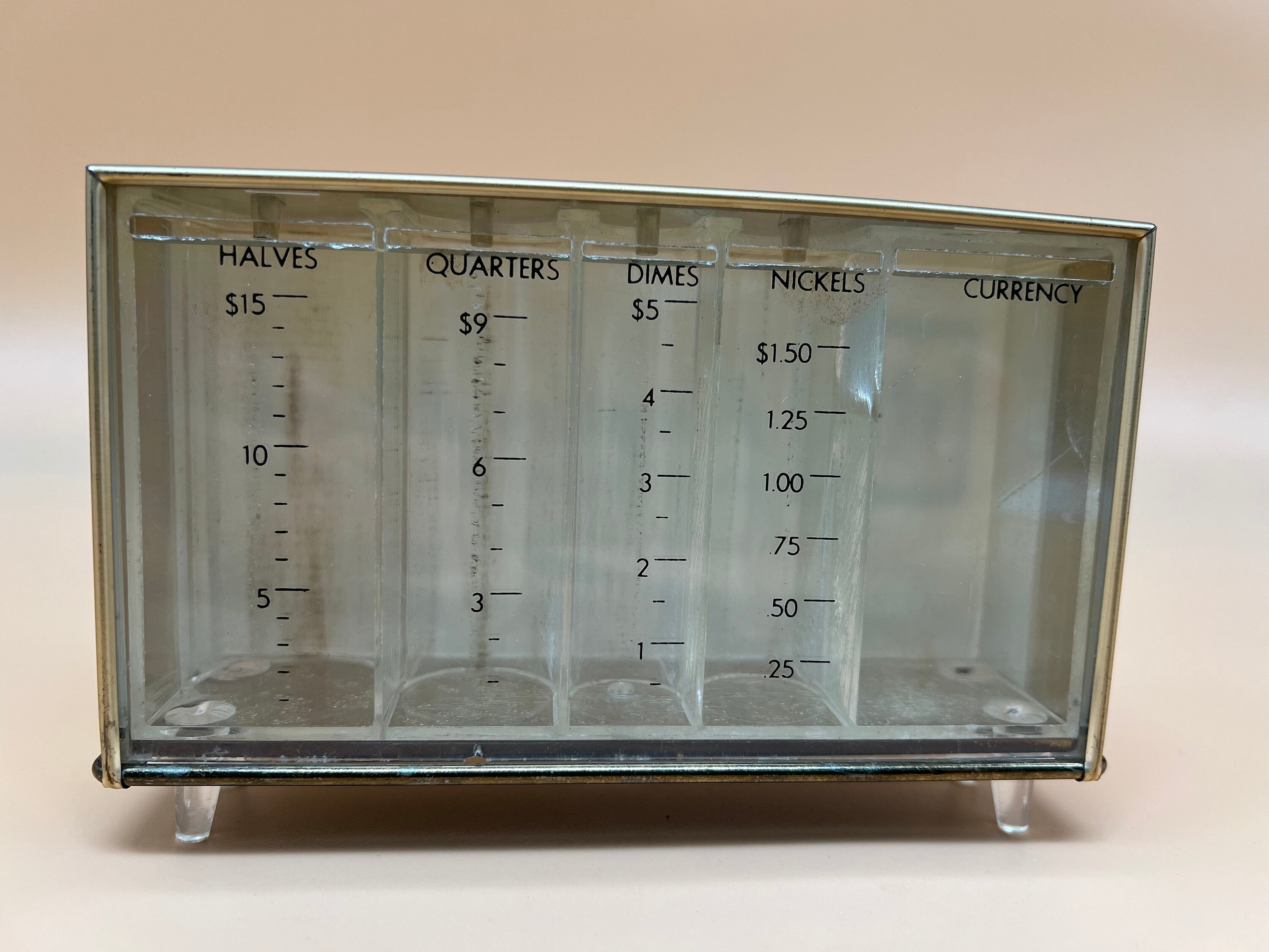 Vintage 1960s Stack Coin Bank - the Peoples Bank and Trust Company ...