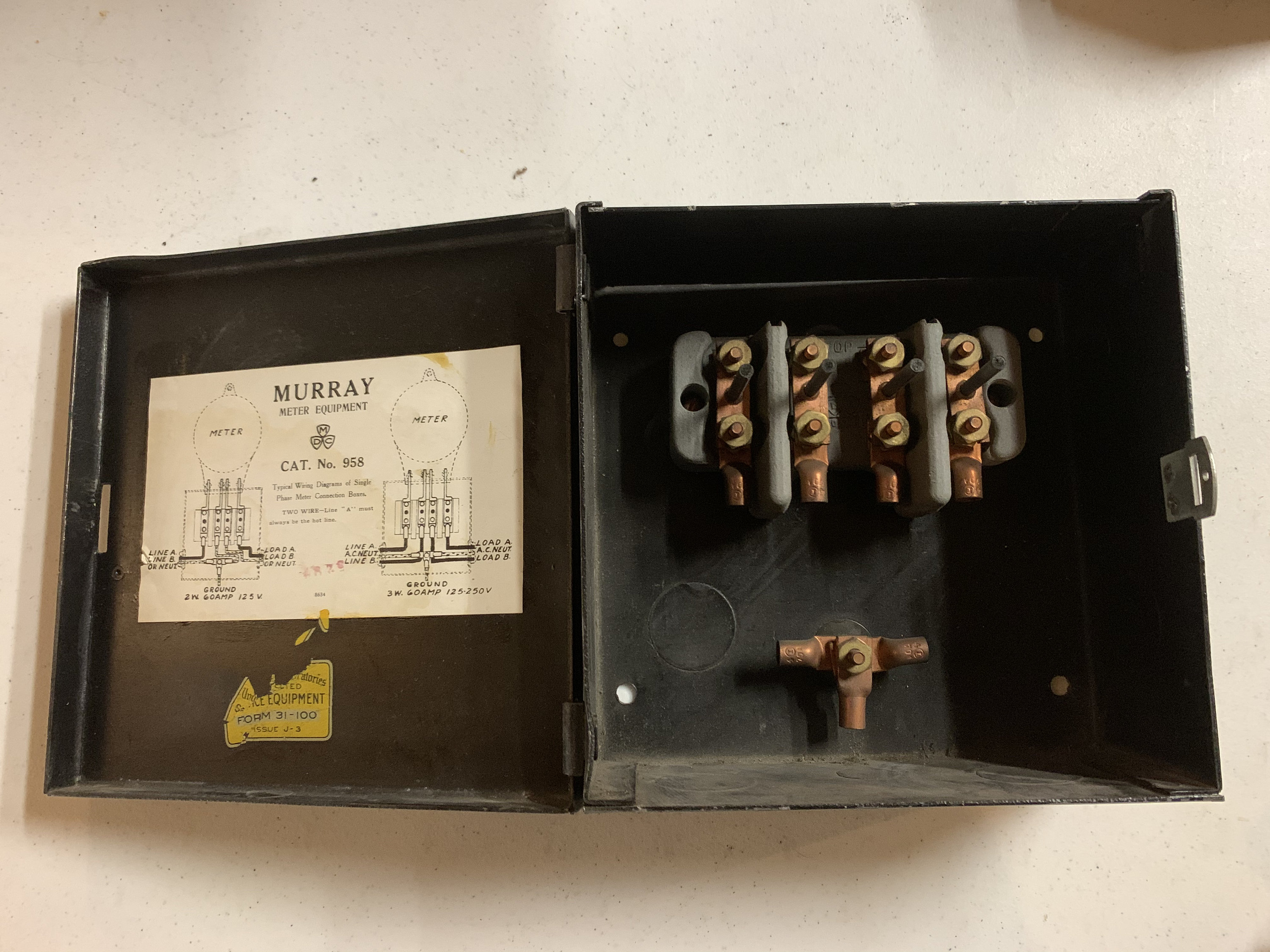 Vintage Murray Meter Equipment Metropolitan Device Corporation Brooklyn ...