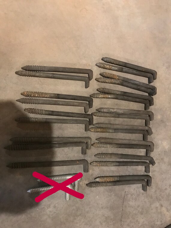 Vintage Telephone/utility Pole Metal Climbing Step Spikes - Etsy