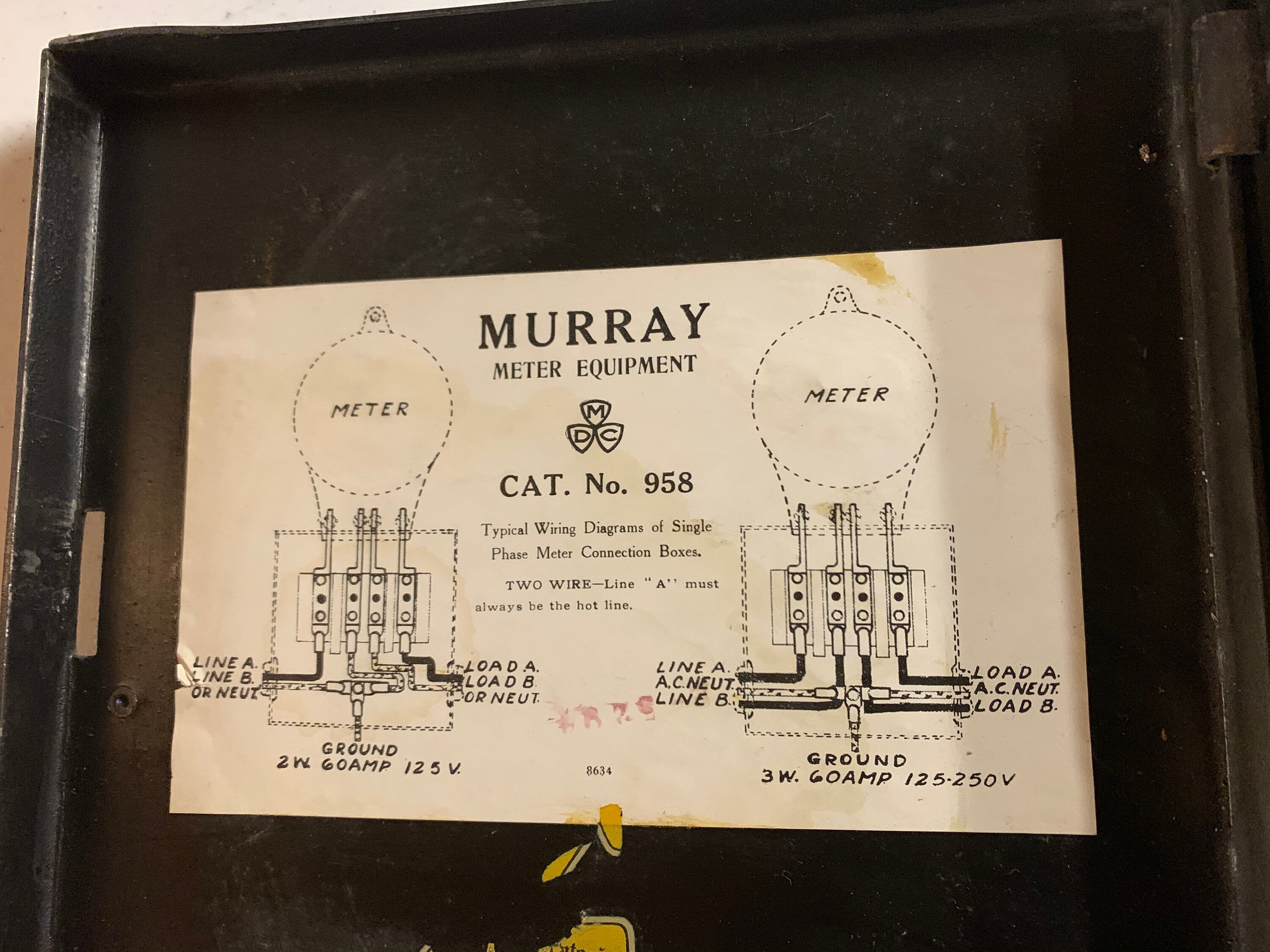 Vintage Murray Meter Equipment Metropolitan Device Corporation Brooklyn ...