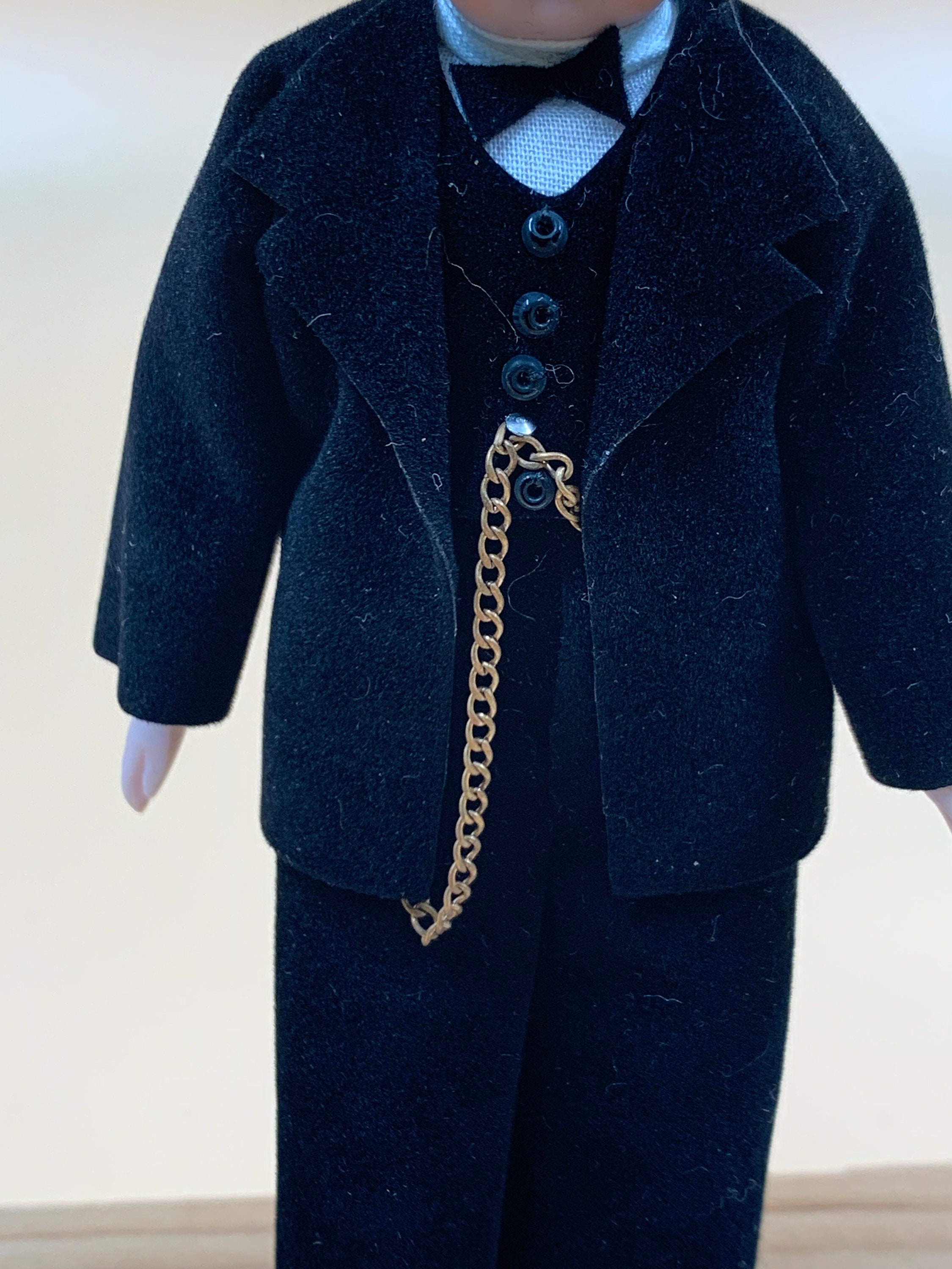 Rare Vintage Sonia Messer Dollhouse Miniature Butler Doll - Etsy