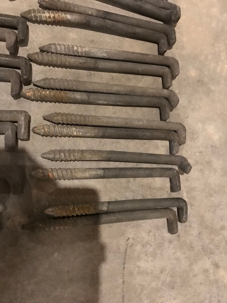 Vintage Telephone/utility Pole Metal Climbing Step Rungs Foot - Etsy