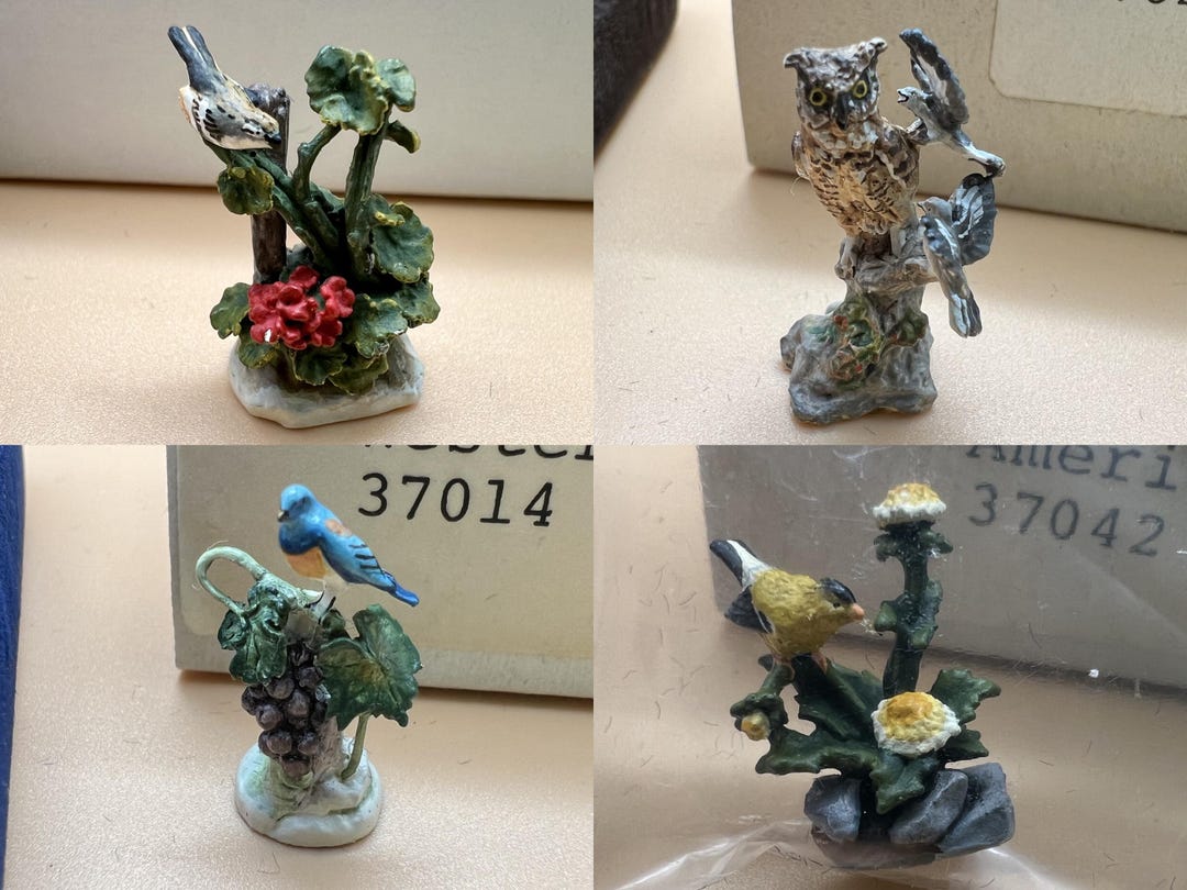 Goebel Miniatures by Olszewski Wildlife Set of Goebel Miniatures - Etsy