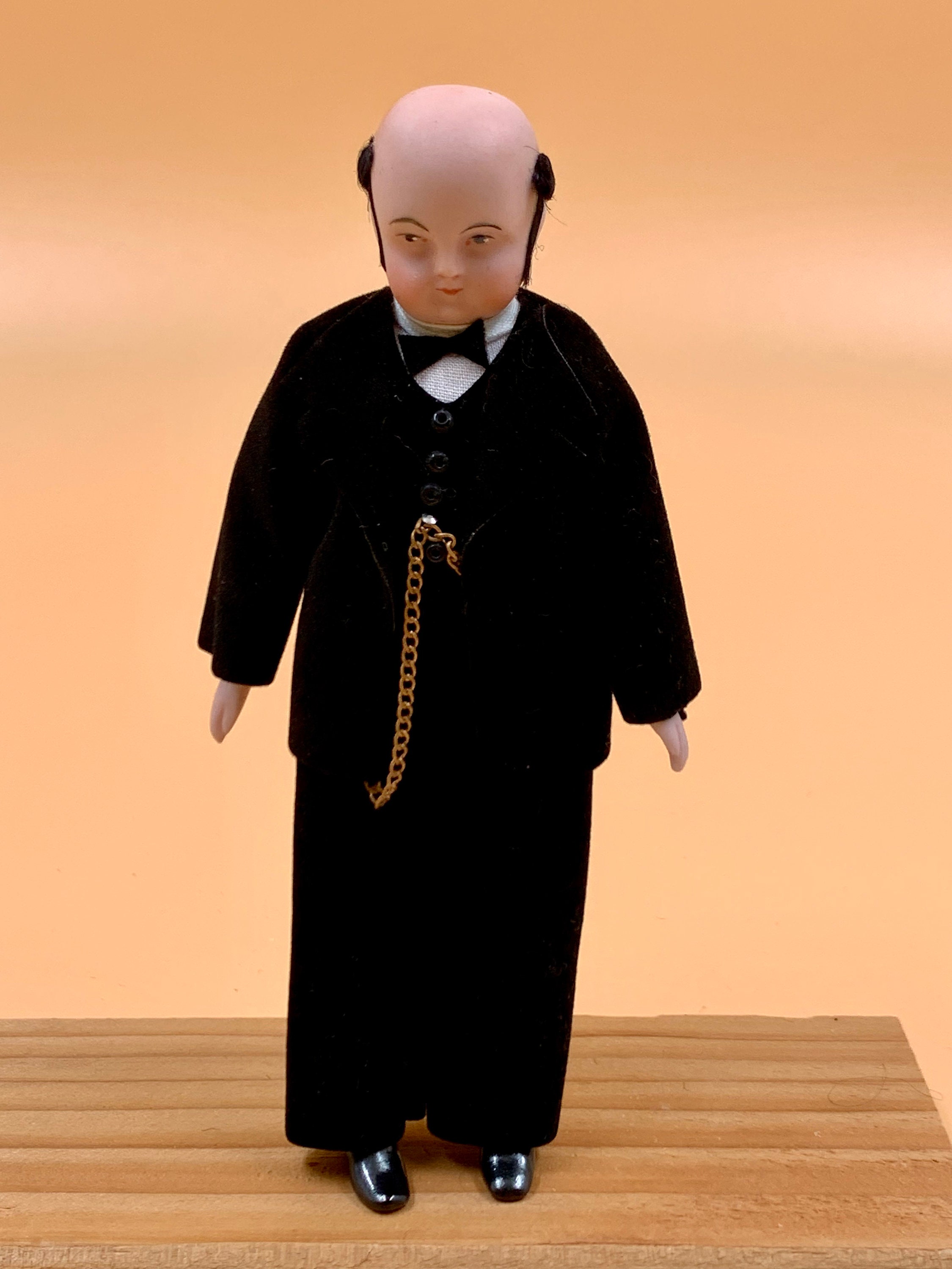 Rare Vintage Sonia Messer Dollhouse Miniature Butler Doll - Etsy