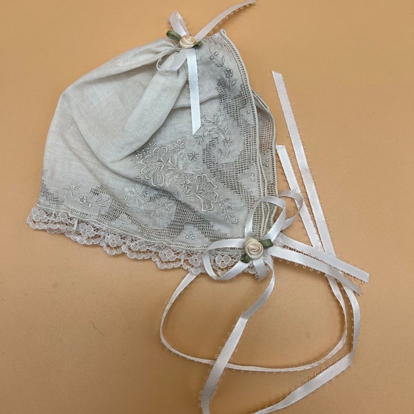 Handkerchief Bonnet - Etsy