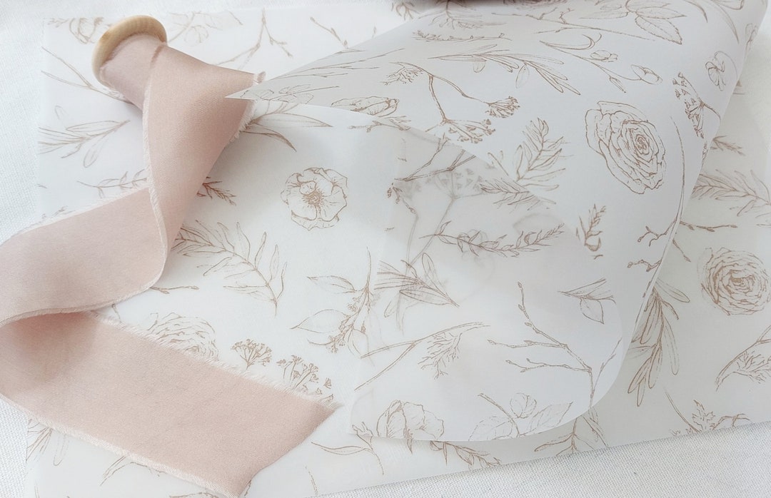 MIX AND MATCH A4 Luxury Vellum Patterned Paper, Translucent Paper - Etsy