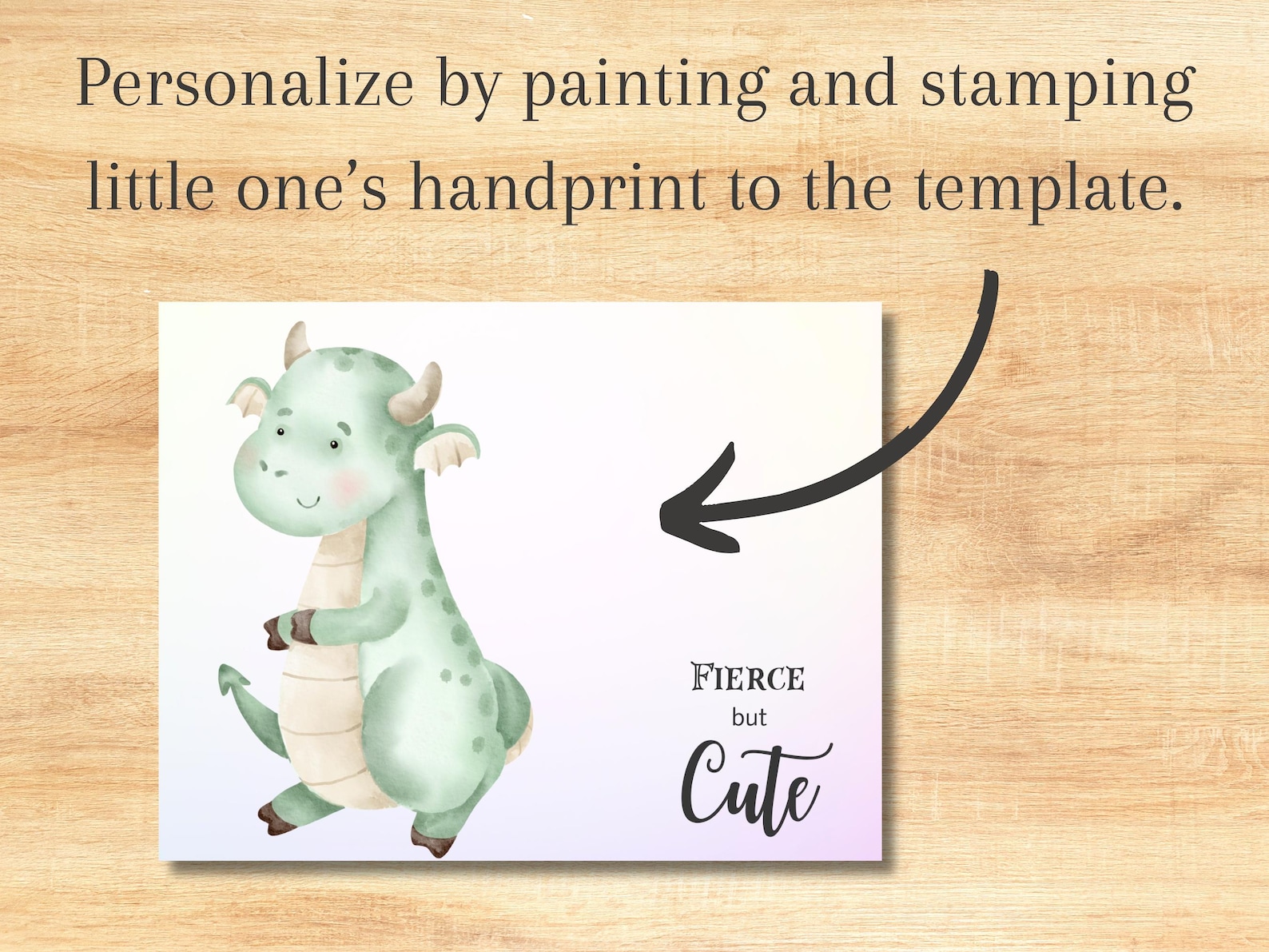 Dragon Handprint Craft, Baby Keepsake, DIY Craft (pdf, Jpg, Png) - Etsy