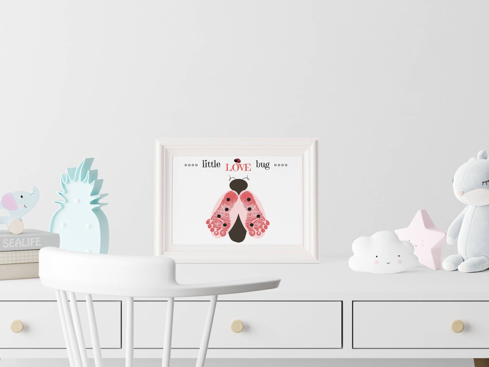 Ladybug Footprint Craft, Toddler Crafts, Daycare Crafts, Baby Keepsake ...