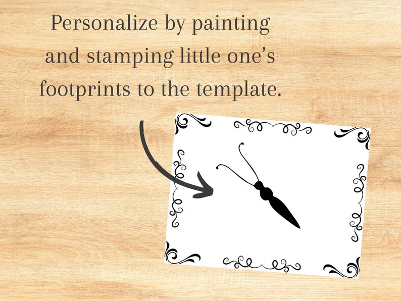 Butterfly Footprint Craft, Baby Keepsake, Craft Template, Daycare ...