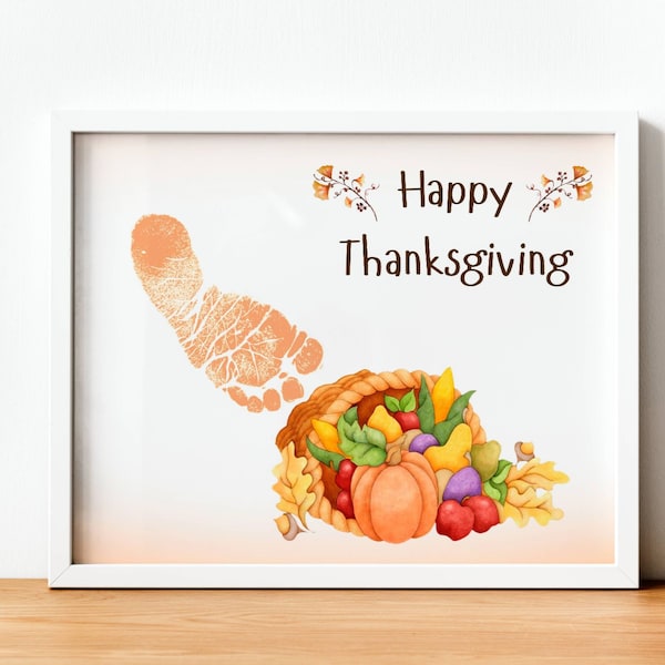 Cornucopia Template Printable - Etsy