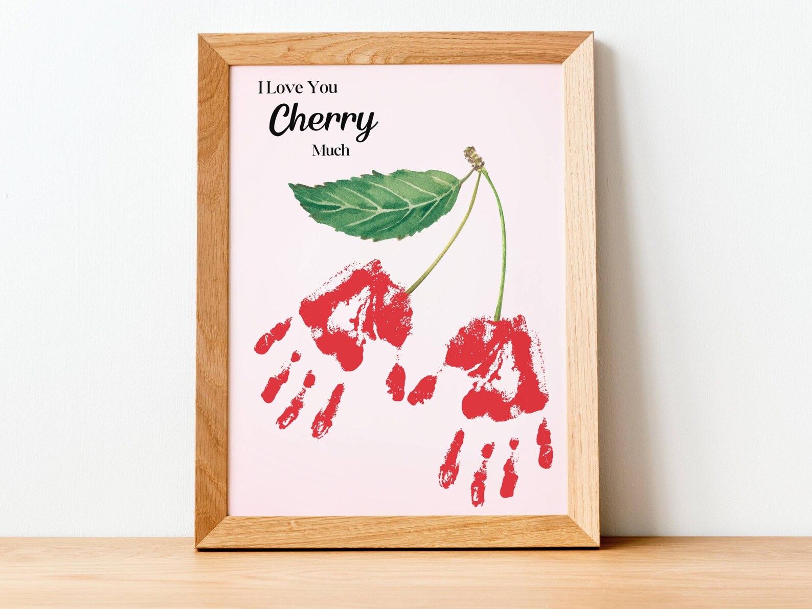 Cherry Handprint Craft, Baby Keepsake, Daycare Activities, Crafts for ...