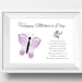 Mother's Day Butterfly Footprint Craft, Mother's Day Footprint Art ...