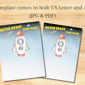 Spaceship Handprint Craft, Baby Keepsake, Space Art, Crafts for Kids ...