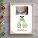 Butterfly Footprint Craft, Footprint Art, Baby Keepsake, Daycare Craft ...