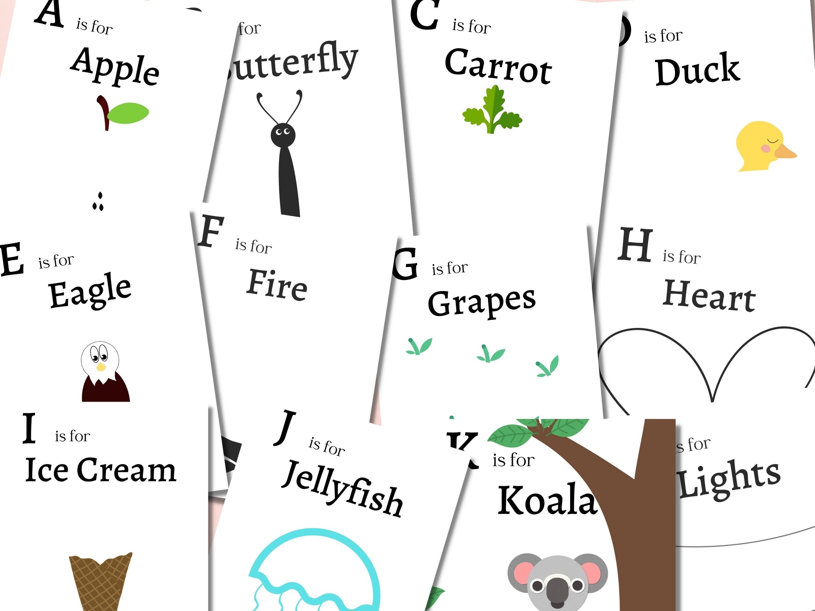 Alphabet Art, Footprint, Handprint and Fingerprint Craft, Toddler ...