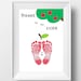 Butterfly Footprint Craft, Footprint Art, Baby Keepsake, Daycare Craft ...