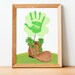 St. Patrick's Day Handprint Craft, Pushing My Luck Tractor Craft, Baby ...