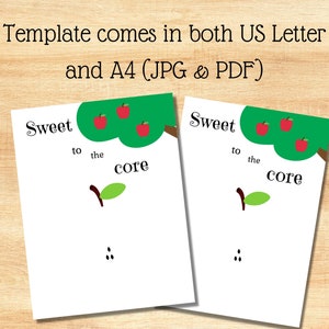 Apple Footprint Craft, Footprint Art, Baby Keepsake, Toddler Craft ...