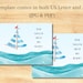Boat Footprint Craft, Baby Keepsake, Daycare Activity, Daycare Craft ...