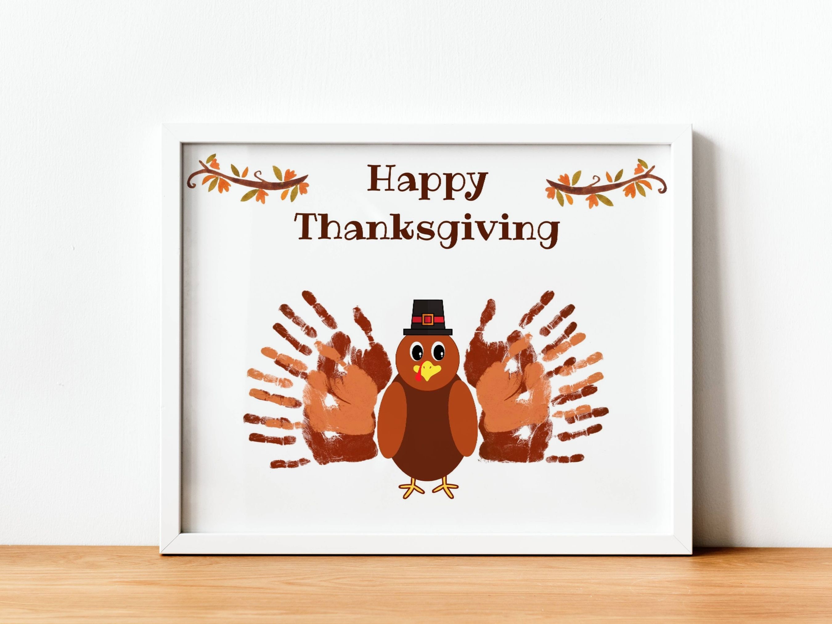 Thanksgiving Handprint Craft, Thanksgiving Turkey Art, Daycare ...