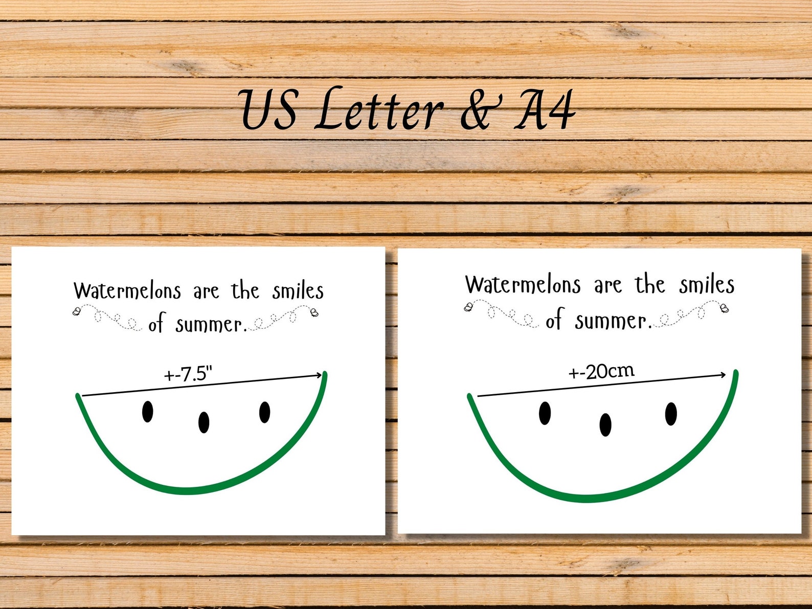 Watermelon Footprint Art, DIY Memory Keepsake (printable Template) - Etsy