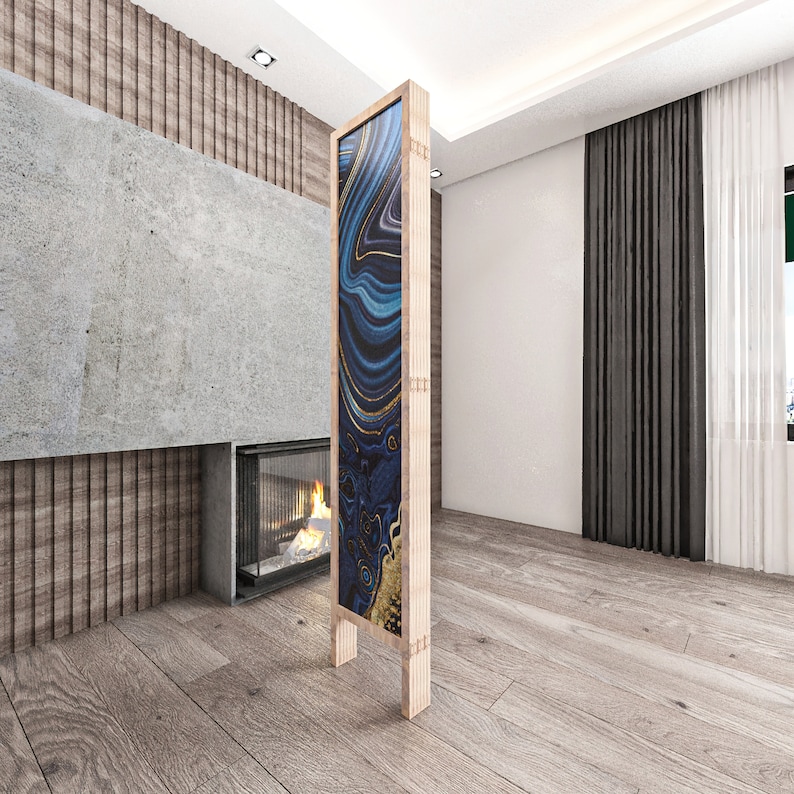 Handmade Wood, Abstract Room Divider, Decorative Divider, Dressing ...