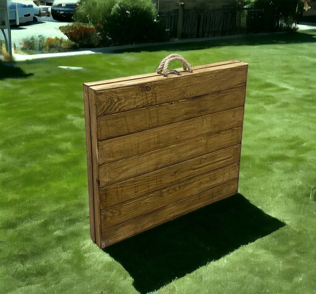 Picnic Table, Car Picnic Table, Wood Gift, Table, Camp Table, Walnut ...