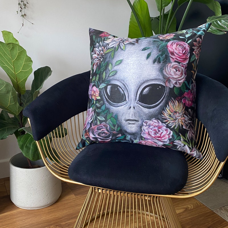 Alien Pillow - Etsy