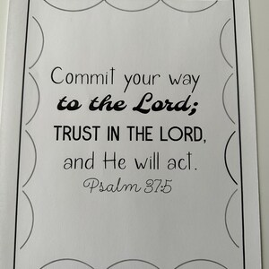 Sowdeeper™ Scripture Page for Memorization and Homeschooling and Bible ...