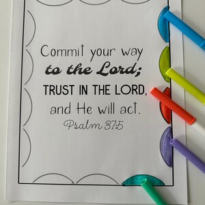 Sowdeeper™ Scripture Page for Memorization and Homeschooling and Bible ...