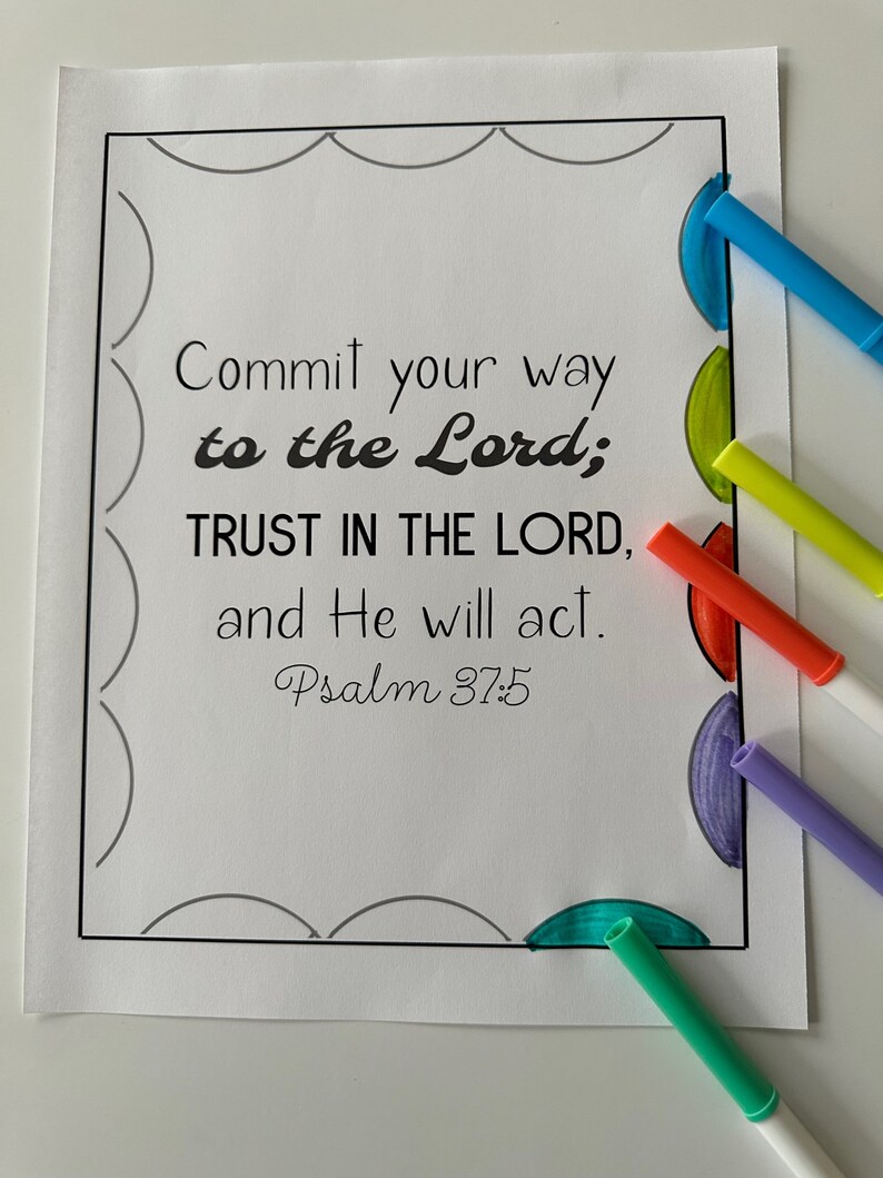 Sowdeeper™ Scripture Page for Memorization and Homeschooling and Bible ...