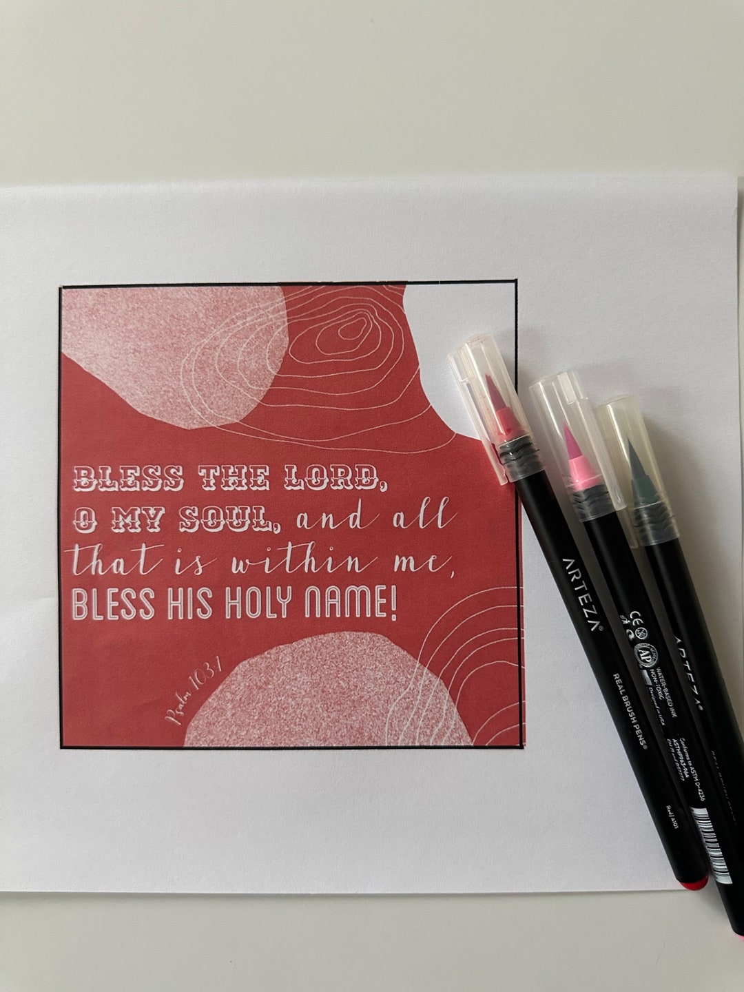 Sowdeeper™ Scripture Page for Memorization and Homeschooling and Bible ...