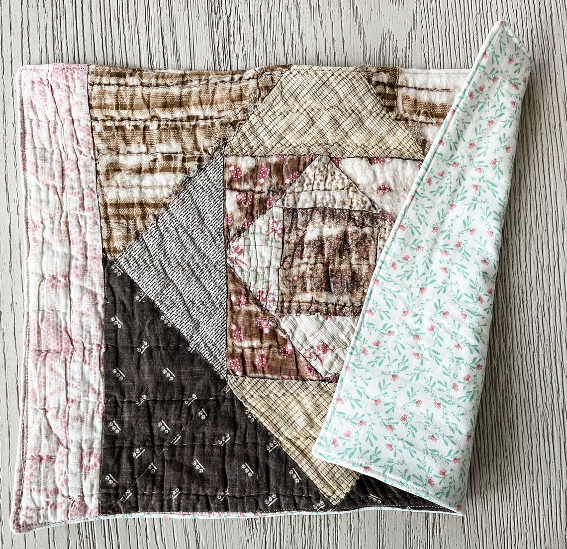 4-pack of Repurposed Vintage Quilt Placemats - Etsy