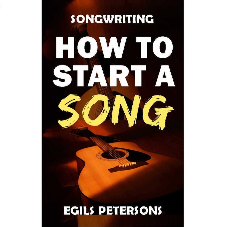 Songwriting Book Printable, How to Write A Song, Tips, Guide ...
