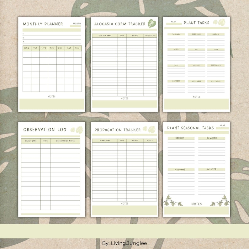 Ultimate Plant Care Binder | Printable Plant Planner Bundle | Digital ...