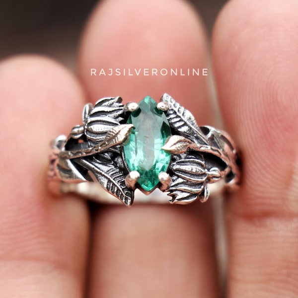 Emerald Elvish Rings - Etsy
