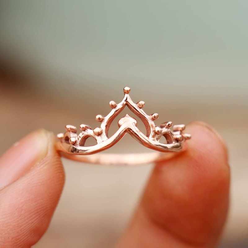 Crown Ring - Etsy