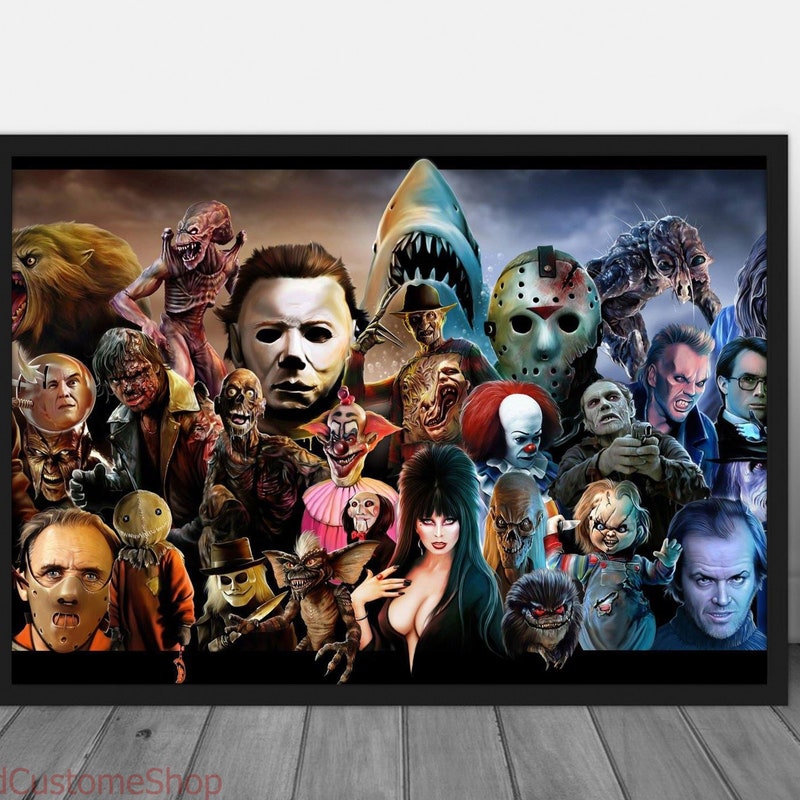 Horror Movie Decor - Etsy