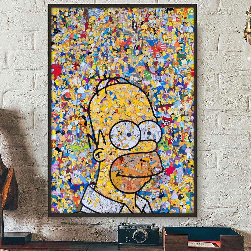 Simpsons Wallpaper - Etsy