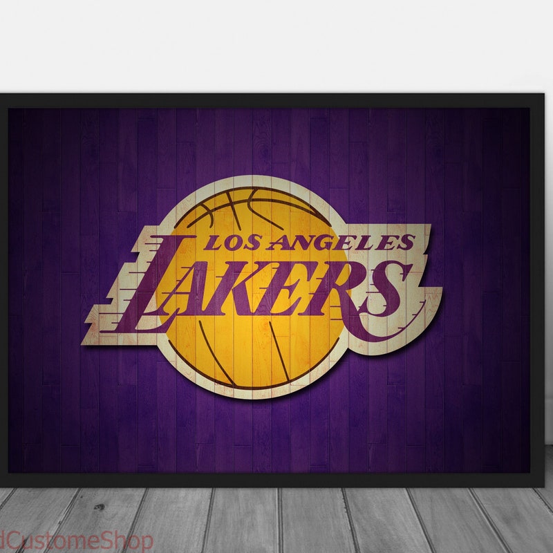 Lakers Canvas - Etsy