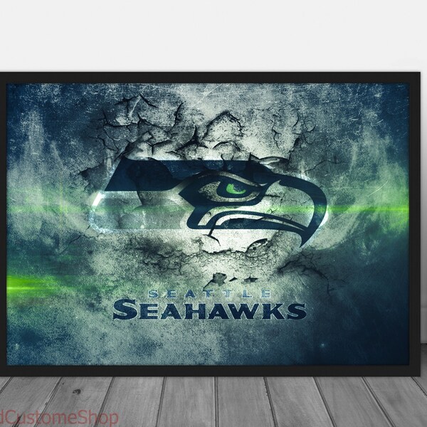 Seahawks Wall Art - Etsy