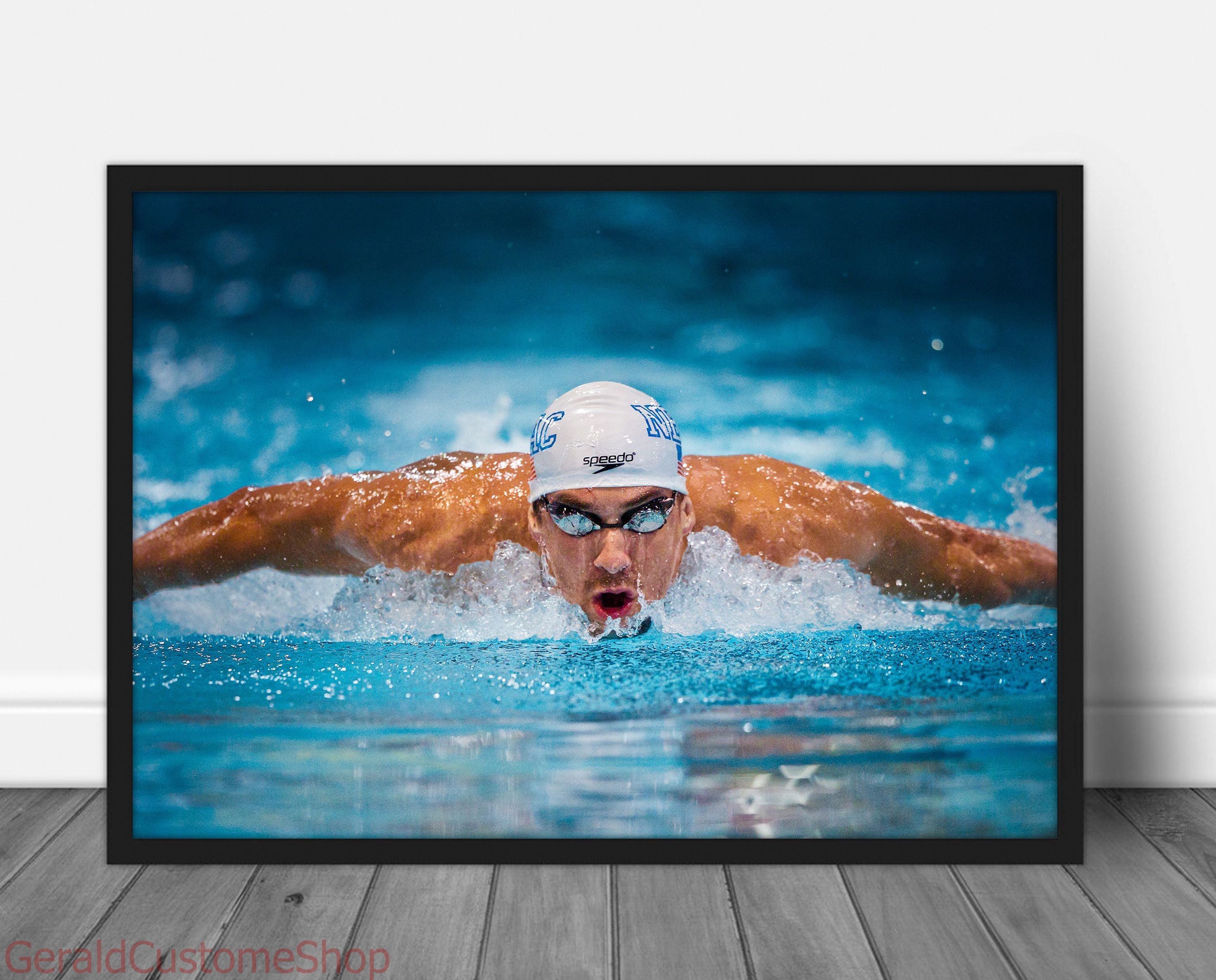 Michael Phelps Speedo Poster
