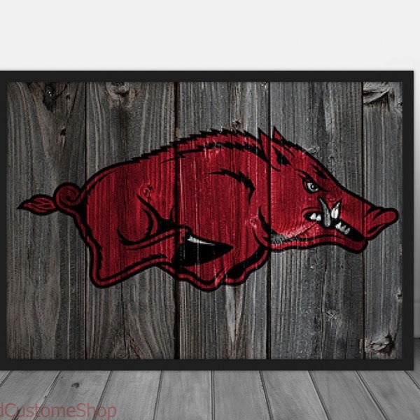 Razorback Wall Art - Etsy