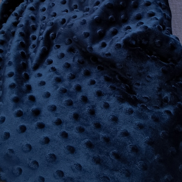 Navy Blue Minky - Etsy