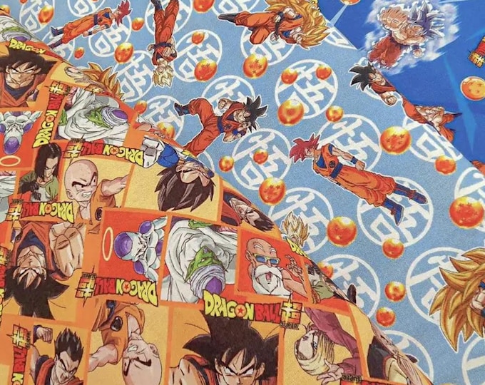 Dragon Ball Z Goku Patchwork Throw Quilt - Etsy