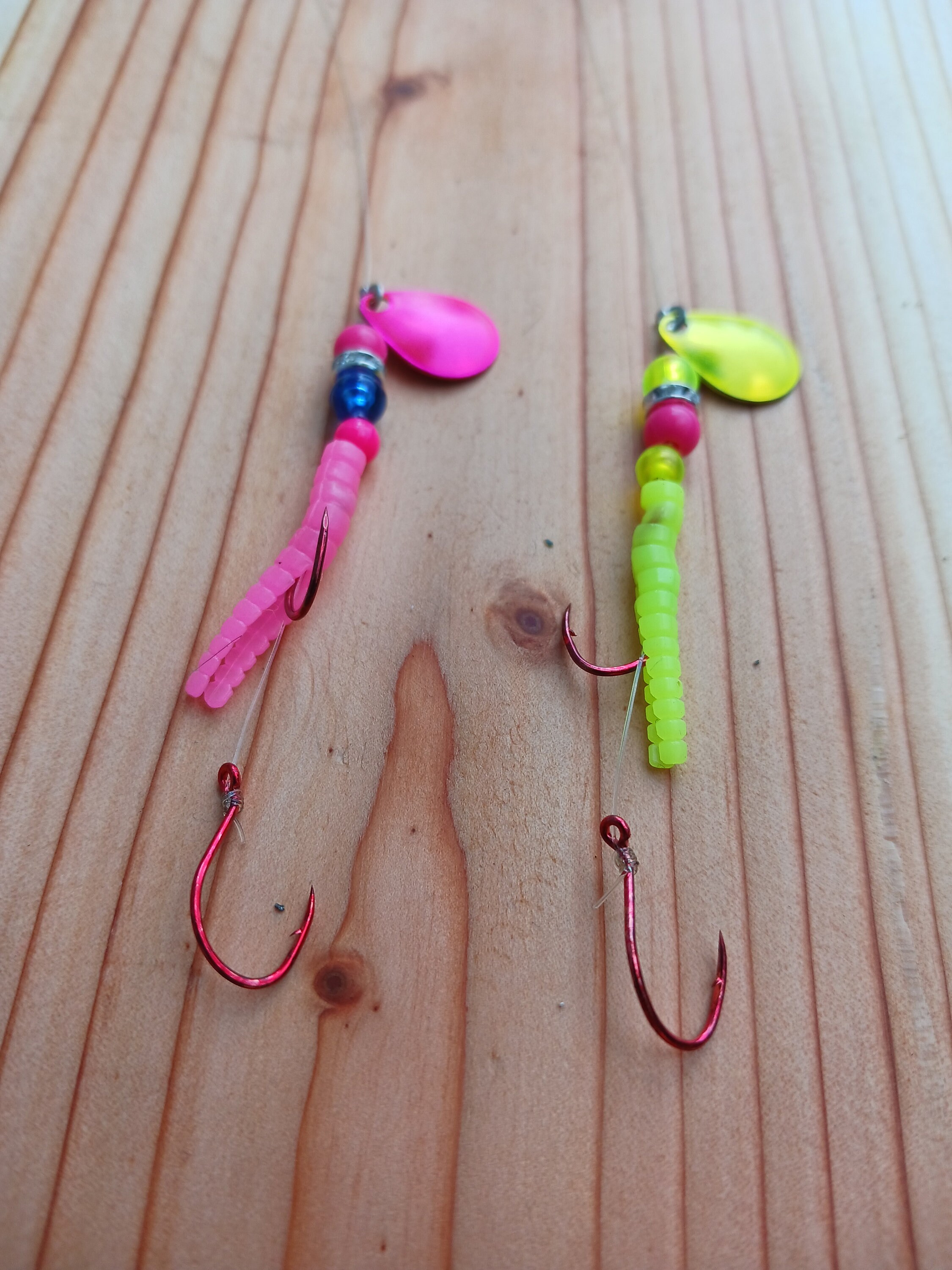 Micro Worm Spinner Fishing Lure - Etsy