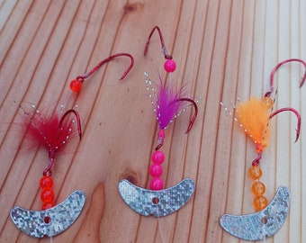 Chinook / Coho Roe Bug Spinner Fishing Lure - Etsy